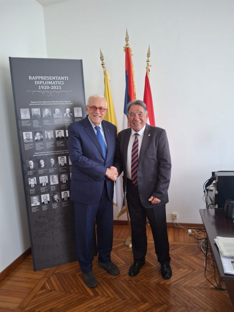 Courtesy Visit to the Embassy of Serbia at the Holy See and the ...